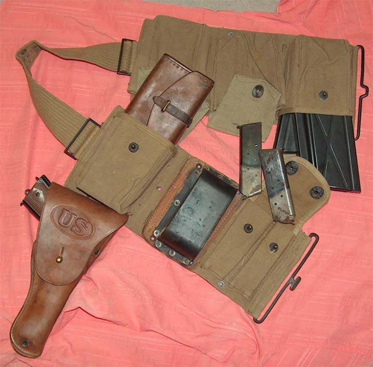 Pair of WWI BAR gunner belts - FIELD & PERSONAL GEAR SECTION - U.S ...