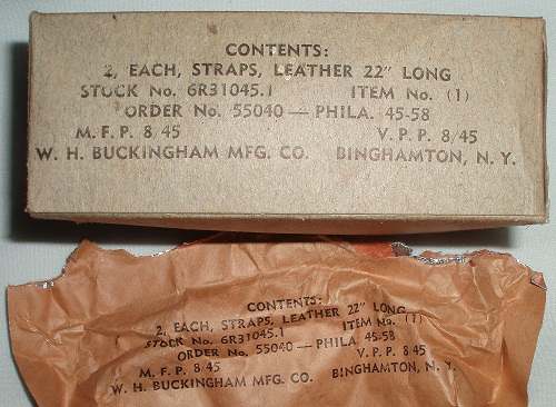 22 Inch Leather Straps?? - FIELD & PERSONAL GEAR SECTION - U.S ...