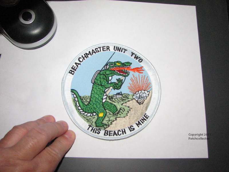 Some Beachmaster Unit Two patches - NAVY, COAST GUARD AND OTHER SEA ...