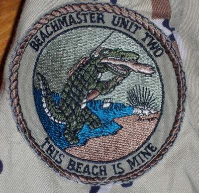 Some Beachmaster Unit Two patches - NAVY, COAST GUARD AND OTHER SEA ...