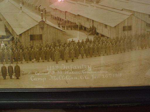 Question about 115th Infantry WWI Unit Photo - EPHEMERA, PHOTOGRAPHS ...