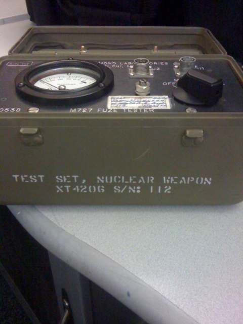 Test Set, Nuclear Weapon - FIELD & PERSONAL GEAR SECTION - U.S ...