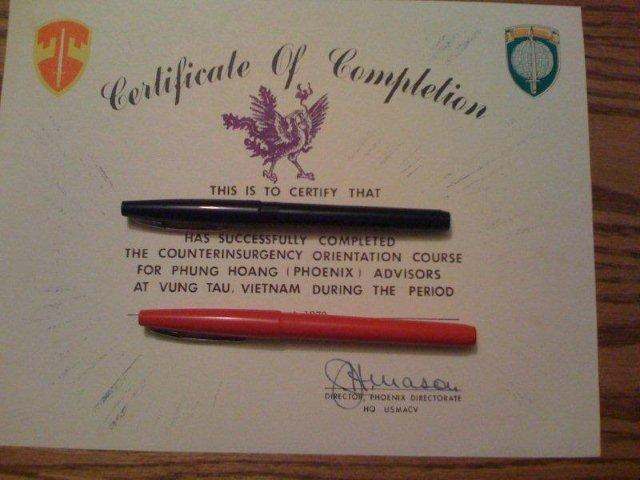 Phoenix Program - ARMY AND USAAF - U.S. Militaria Forum