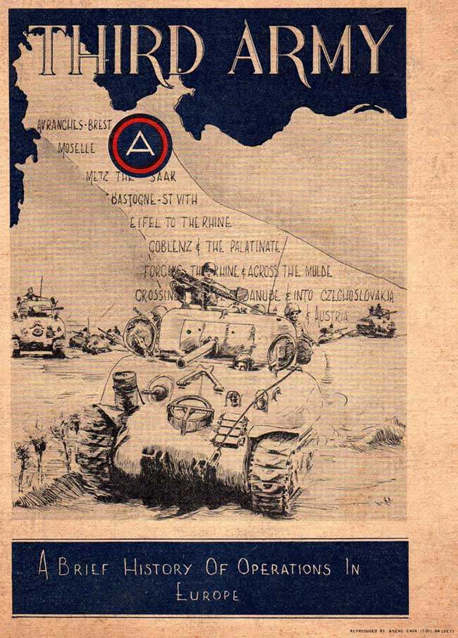 THIRD ARMY HISTORY - EPHEMERA, PHOTOGRAPHS & MILITARY ARTWORK - U.S ...
