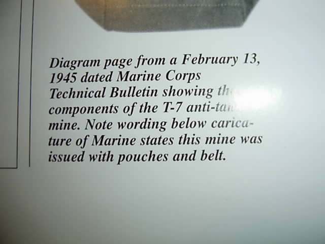 M7 Anti Tank Mine Belt - FIELD & PERSONAL GEAR SECTION - U.S. Militaria ...