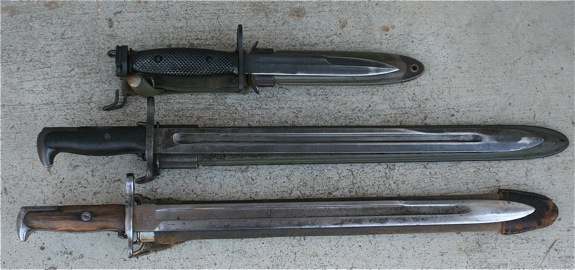 3 Bayonets - EDGED WEAPONS - U.S. Militaria Forum