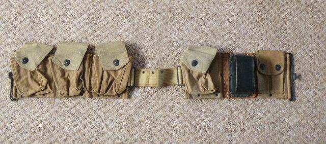 pre WW2 BAR belt - FIELD & PERSONAL GEAR SECTION - U.S. Militaria Forum