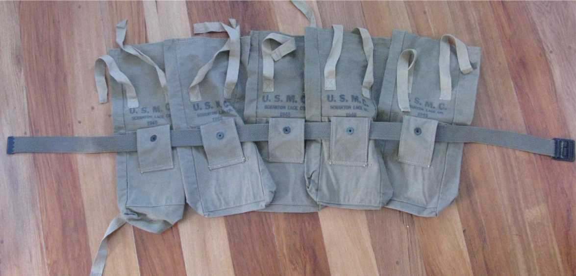 M7 Anti Tank Mine Belt - FIELD & PERSONAL GEAR SECTION - U.S. Militaria ...