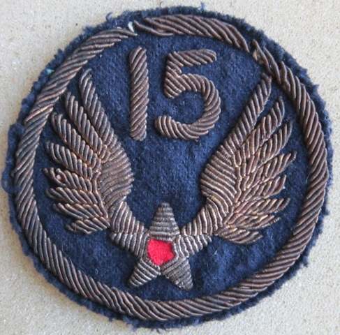15th Air Force Bullion Variants - ARMY AND USAAF - U.S. Militaria Forum