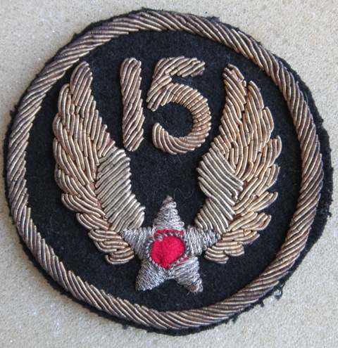 15th Air Force Bullion Variants - ARMY AND USAAF - U.S. Militaria Forum