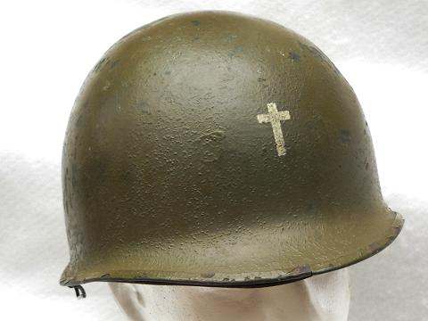 "Holy-moly!" ....a Chaplain's M1 - CHAPLAIN & MEDIC HELMETS - U.S ...