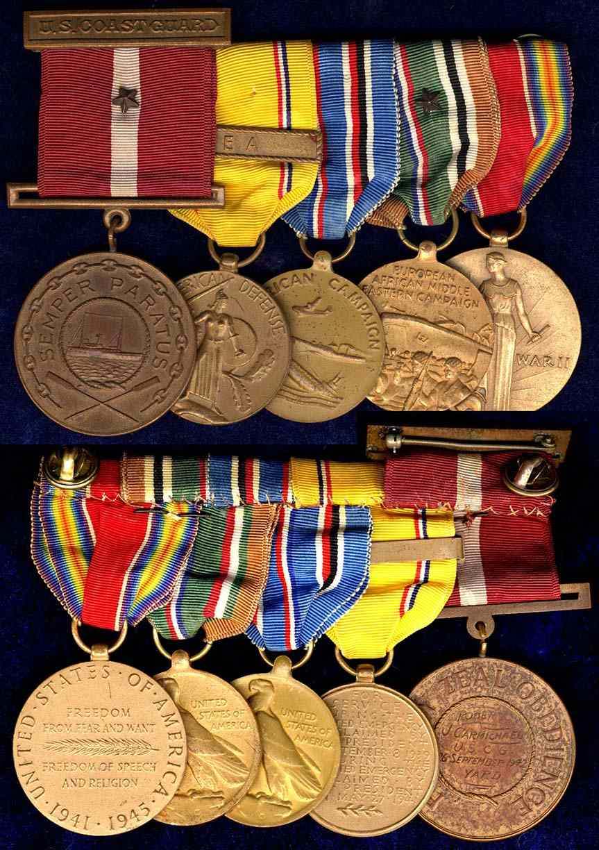 Coast Guard Medal Groupings in your Collection? - Page 3 - MEDALS ...