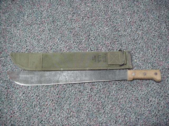 Australian & British Made WWII Machetes For U.S. - EDGED WEAPONS - U.S ...