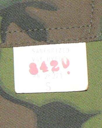 Viet Nam Era Lime ERDL Pants original No Army Tag - CAMOUFLAGE UNIFORMS ...