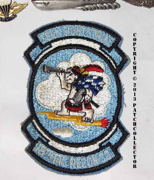 An Air Force 18th Tactical Reconnaissance Squadron patch - AIR FORCE ...