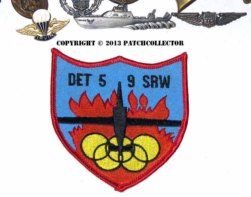 A 9th Strategic Reconnaissance Wing U-2 patch - AIR FORCE (USAAF IS ...