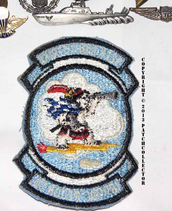 An Air Force 18th Tactical Reconnaissance Squadron patch - AIR FORCE ...