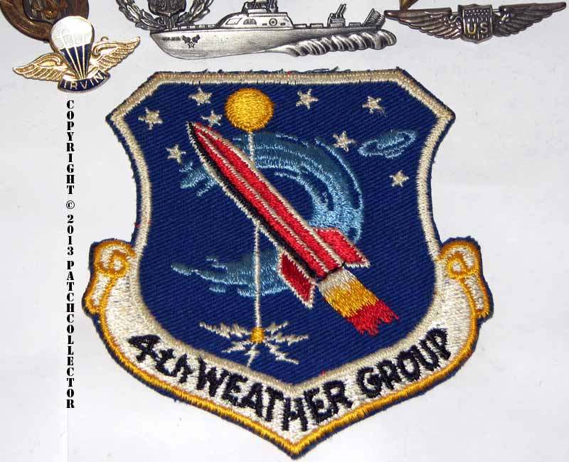 A USAF 4th Weather Group patch - AIR FORCE (USAAF IS WITH ARMY) - U.S ...