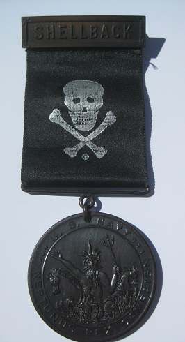 Shellback medal & certificate ! - MEDALS & DECORATIONS - U.S. Militaria ...