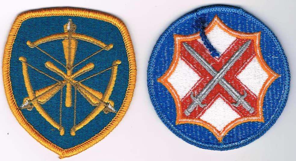 Current US Army SSI manufacturing variations - ARMY AND USAAF - U.S ...