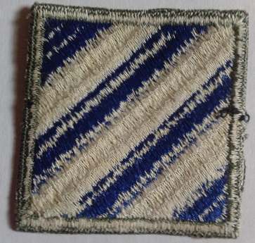 Interesting WW II 3rd Infantry Division patch - ARMY AND USAAF - U.S ...