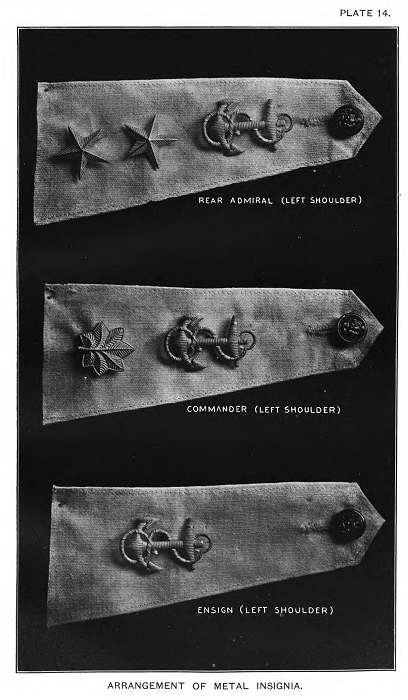 WW1 Era USN Officer and WO Branch and Rank Insignia - ARMY (INCLUDING ...