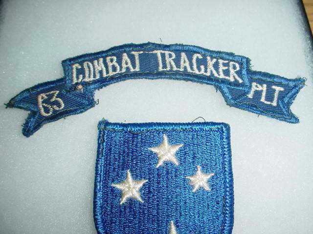 63rd Combat Tracker Platoon patch - Vietnam - ARMY AND USAAF - U.S ...