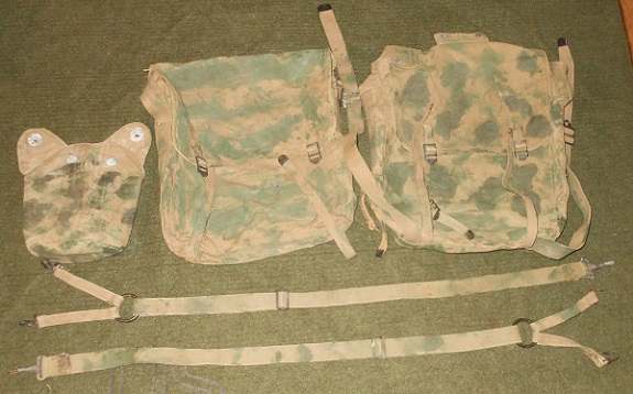 USMC WWII M-41 Pack System Field Camo from same vet - FIELD & PERSONAL ...
