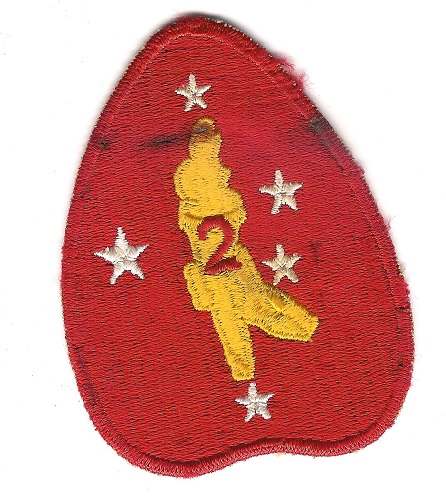 2nd Marine "kidney" patch - MARINES - U.S. Militaria Forum