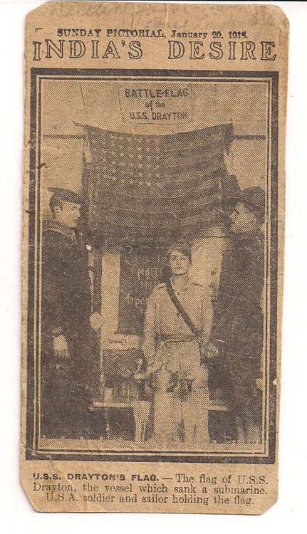 WWI USS Drayton DD33 Battle Flag? - MILITARY SHIPS AND VESSELS - U.S ...