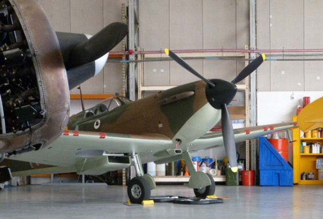 Inside "The Fighter Collection's" hangar at Duxford. - MILITARY ...