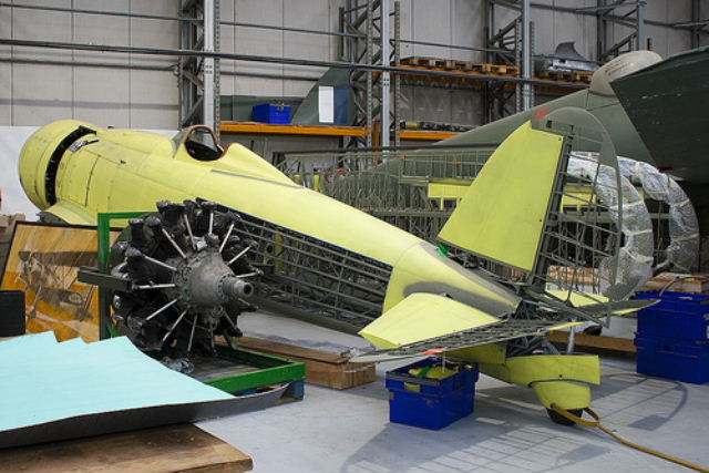 Inside "The Fighter Collection's" hangar at Duxford. - MILITARY ...