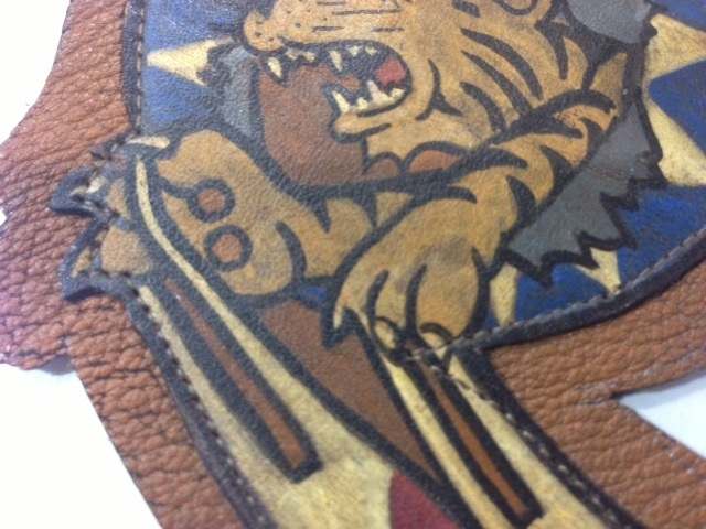 2nd Leather Flying Tiger Patch - ARMY AND USAAF - U.S. Militaria Forum