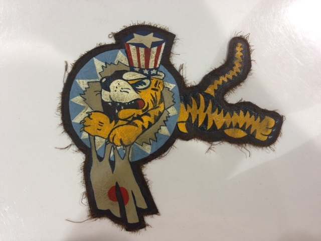 Leather Flying Tiger Patch - ARMY AND USAAF - U.S. Militaria Forum