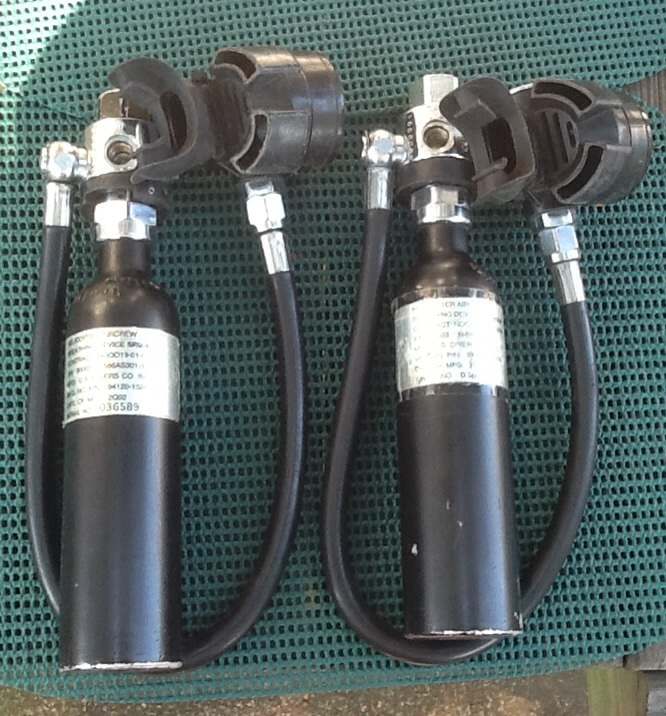 Helicopter emergency egress mini-SCUBA system - MILITARY AIRCRAFT ...