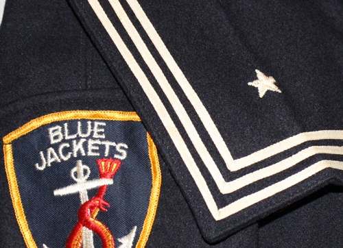 Blue Jackets patch - NAVY, COAST GUARD AND OTHER SEA SERVICES PATCHES ...