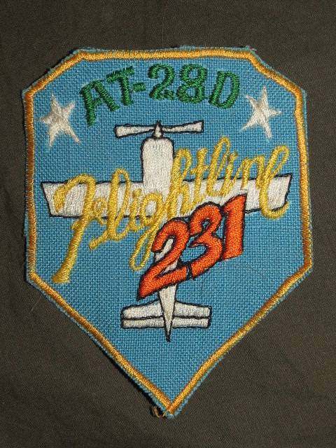 Vietnam war era patch: AT-28D Flightline - AIR FORCE (USAAF IS WITH ...