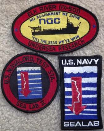 Elk River IX 501 - NAVY, COAST GUARD AND OTHER SEA SERVICES PATCHES - U ...