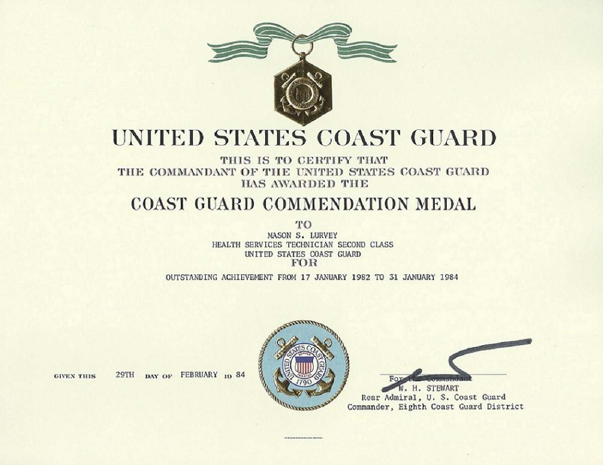 USCG medal display and Mini rack - MEDALS & DECORATIONS - U.S ...