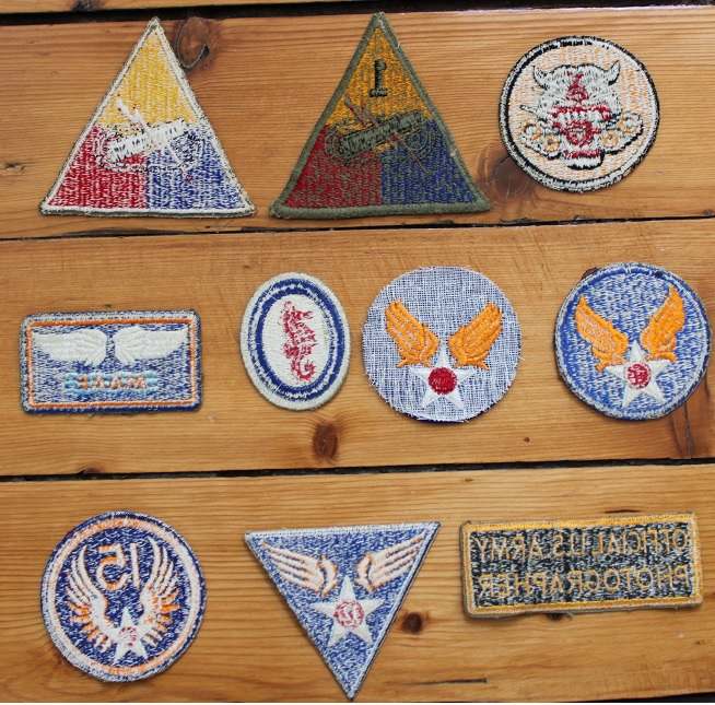 Some MTO patches - ARMY AND USAAF - U.S. Militaria Forum