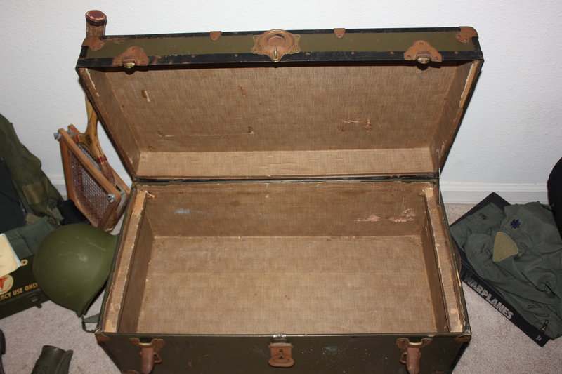 show your ww2 foot lockers! - MISC MILITARIA - U.S. Militaria Forum