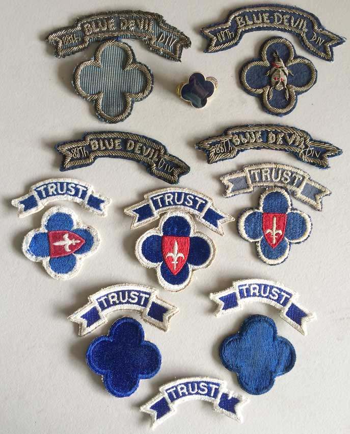 WWII 88th Div Blue Devils grouping - GROUPINGS PAGE - U.S. Militaria Forum