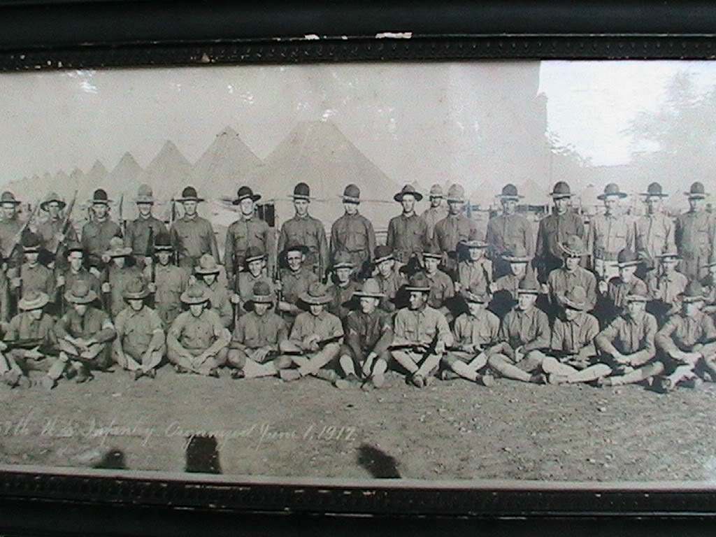 WWI HHQ 313th Infantry unit photo with band. Anyone else have unit ...