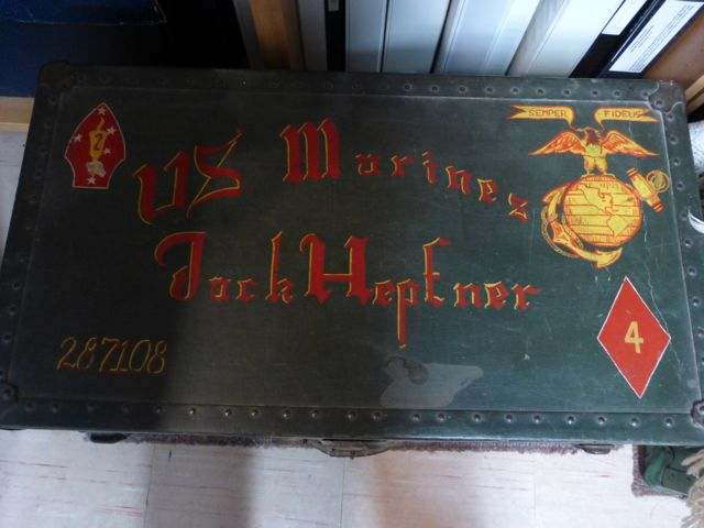 show your ww2 foot lockers! - MISC MILITARIA - U.S. Militaria Forum