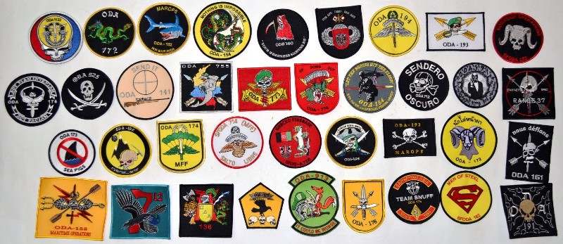 Modern era US Special Forces ODA & Team Pocket Patches - ARMY AND USAAF ...