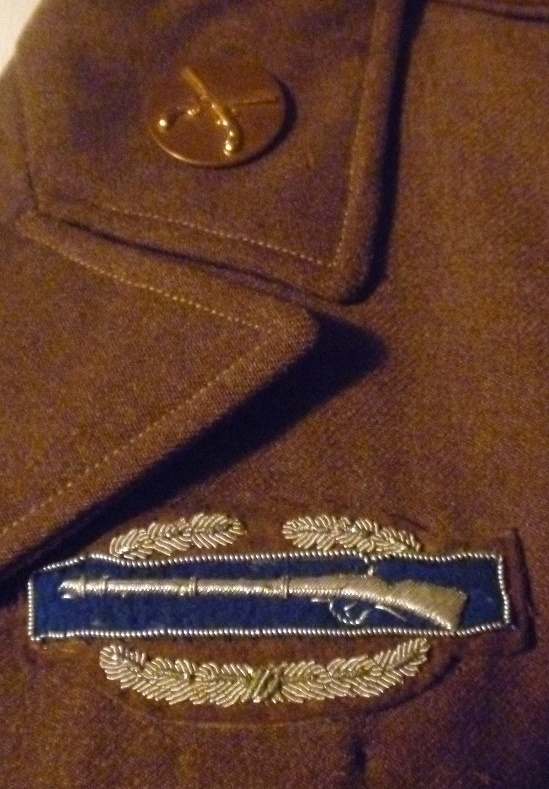 36th ID ike with bullion CIB. - UNIFORMS - U.S. Militaria Forum