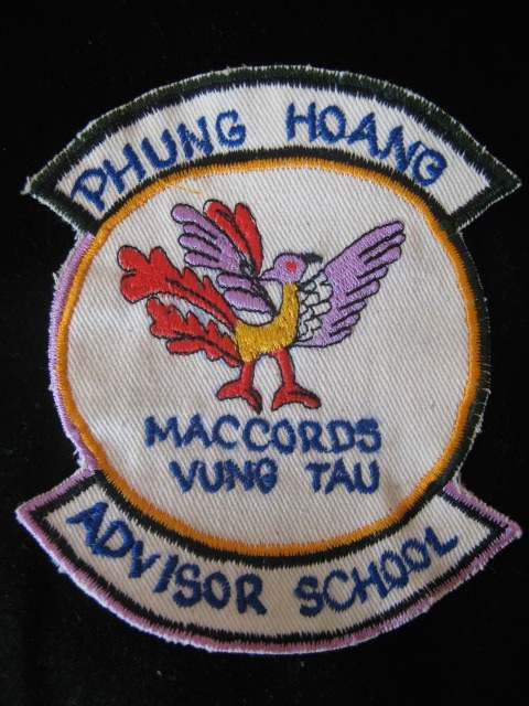 MACCORDS Phoenix program patch - original? - ARMY AND USAAF - U.S ...
