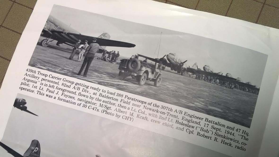 Paul Foynes, Navigator of the D-Day C-47 "The Argonia" - IDENTITY ITEMS ...