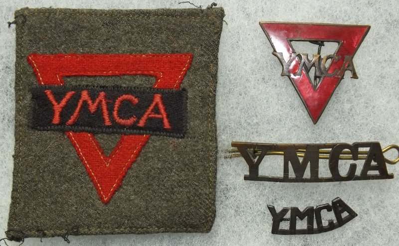 Help Needed for an Unknown Pin Possibly YMCA WW1 - BRANCH OF SERVICE ...