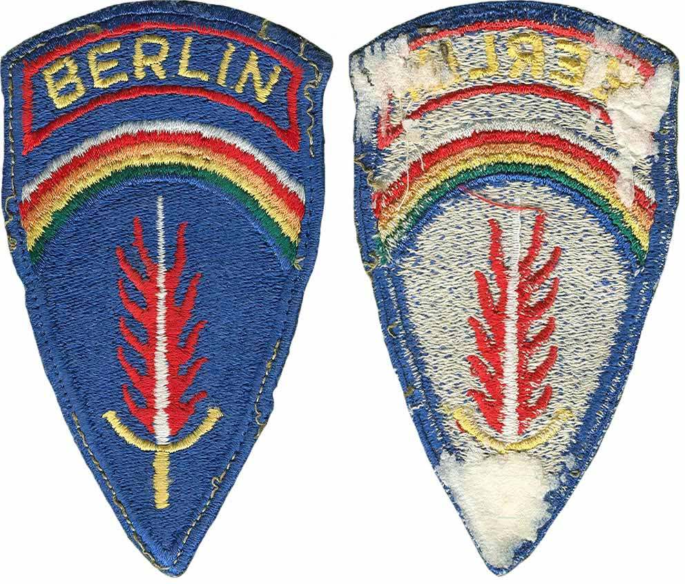 US ARMY BERLIN COMMAND & BRIGADE - SSI VARIATIONS - ARMY AND USAAF - U ...